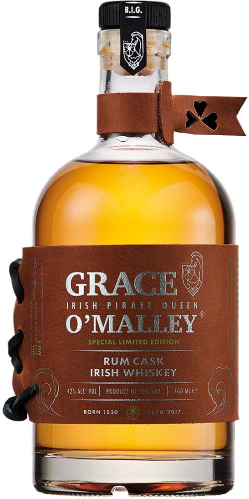 Grace O'Malley Rum Cask Irish Whiskey (700ml) – Black Market