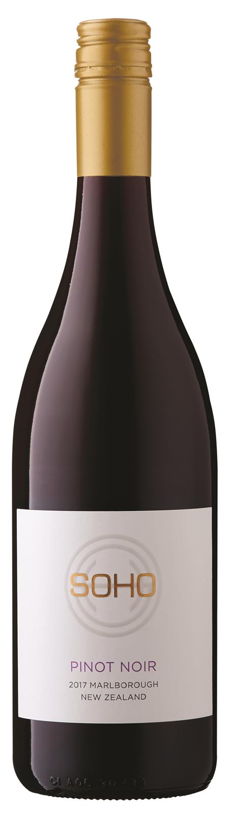 Soho White Collection Marlborough Pinot Noir 2017 – Black Market