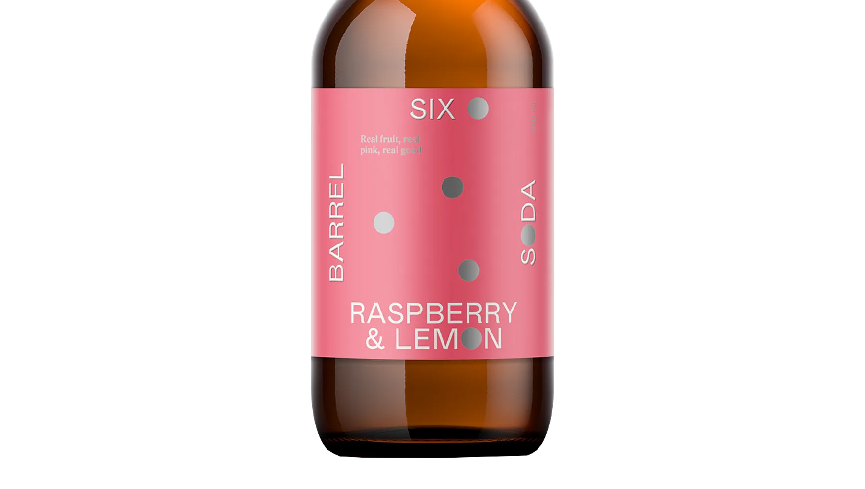 Six Barrel Soda Co. Raspberry & Lemon (330ml) – Black Market