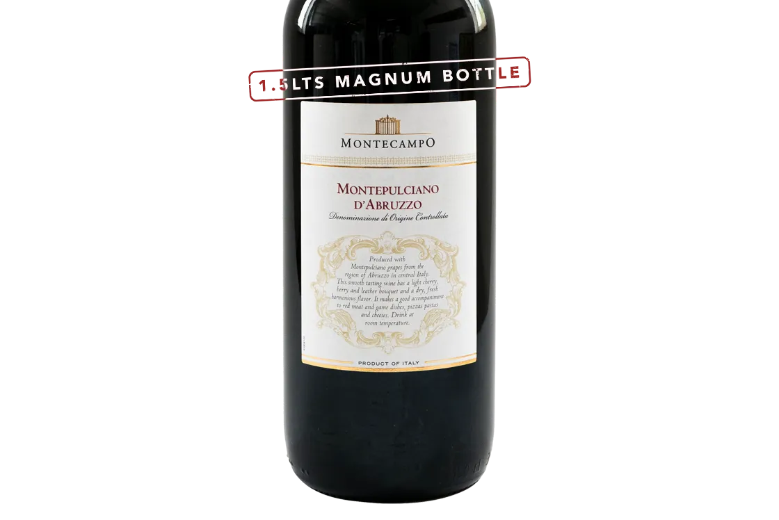 Montecampo Montepulciano D'Abruzzo 1.5L Magnum 2018 (Italy) – Black Market