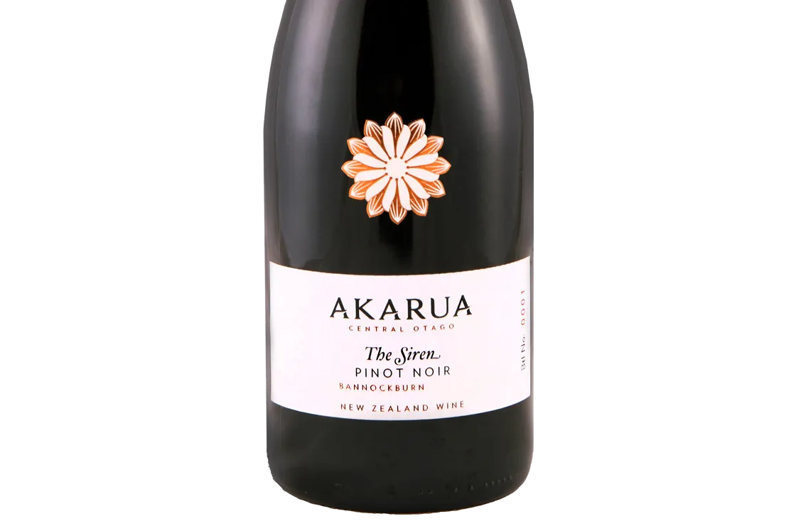 Akarua 'The Siren' Bannockburn Central Otago Pinot Noir 2016 – Black Market