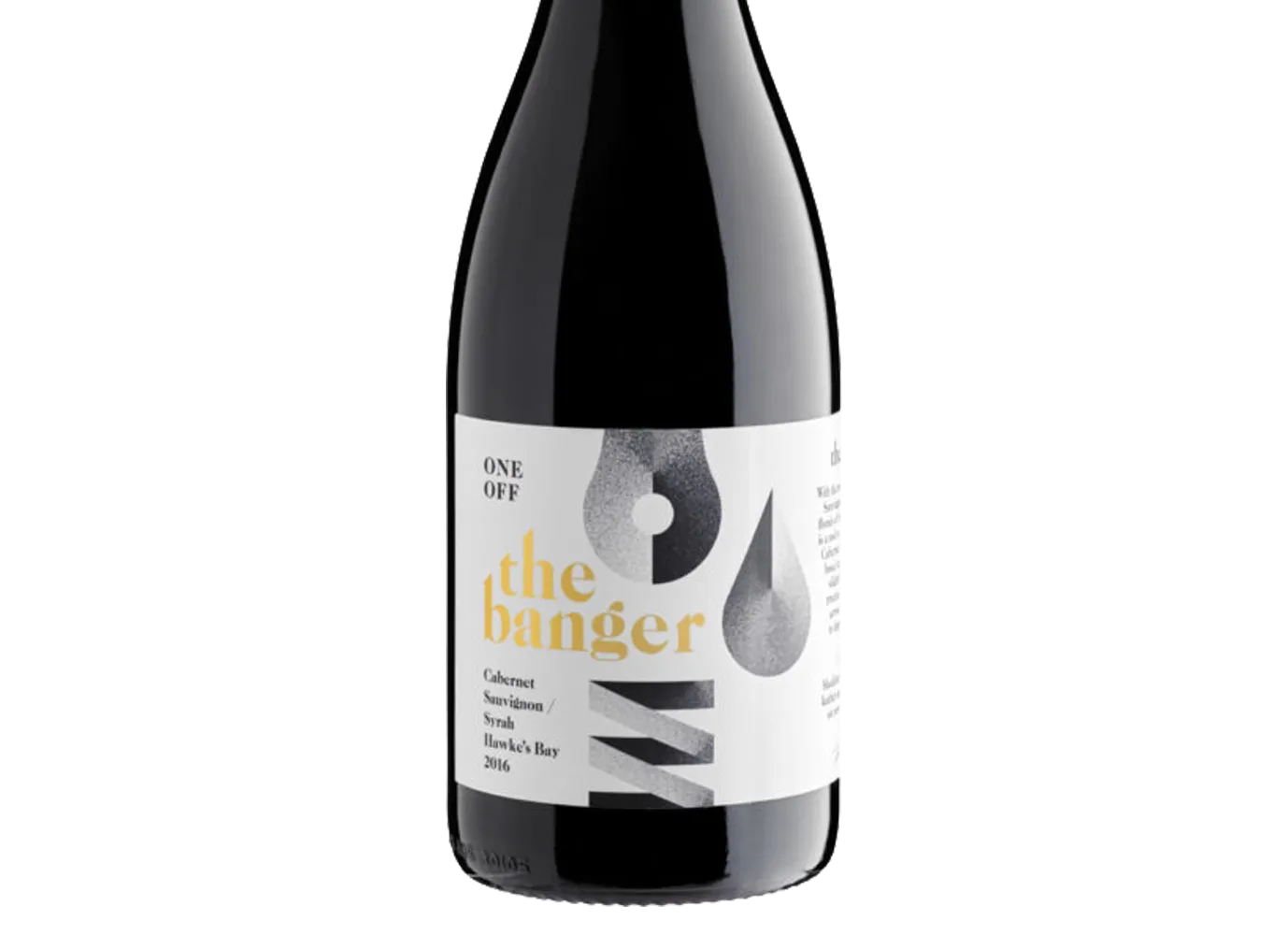 One Off The Banger Hawke's Bay Cabernet Sauvignon Syrah 2016 – Black Market