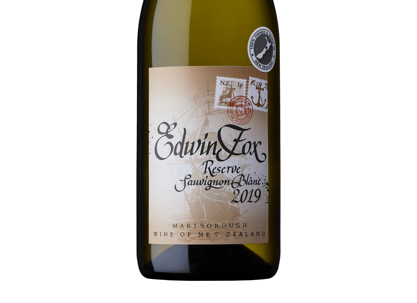 Edwin Fox Reserve Marlborough Sauvignon Blanc 2019 – Black Market
