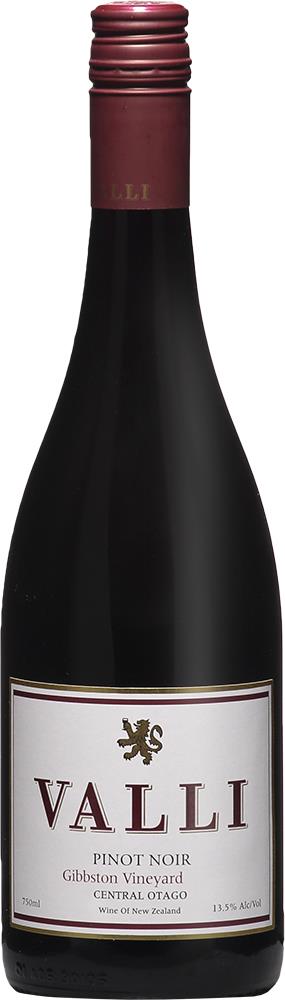 Valli Gibbston Vineyard Central Otago Pinot Noir 2018 – Black Market