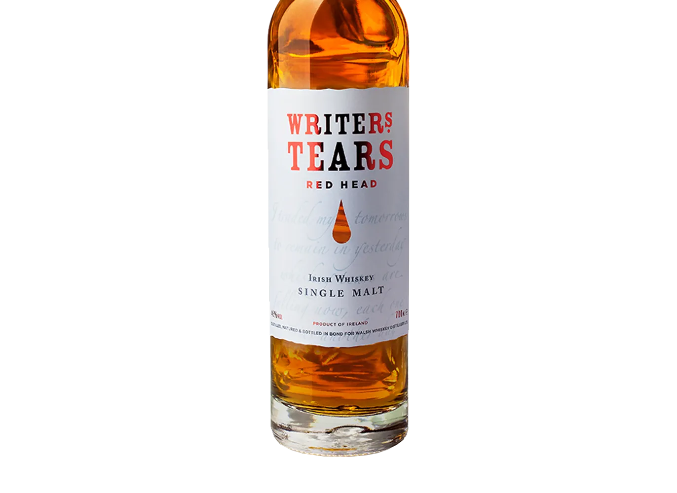Writers' Tears Red Head Single Malt Irish Whiskey (700ml) – Black Market