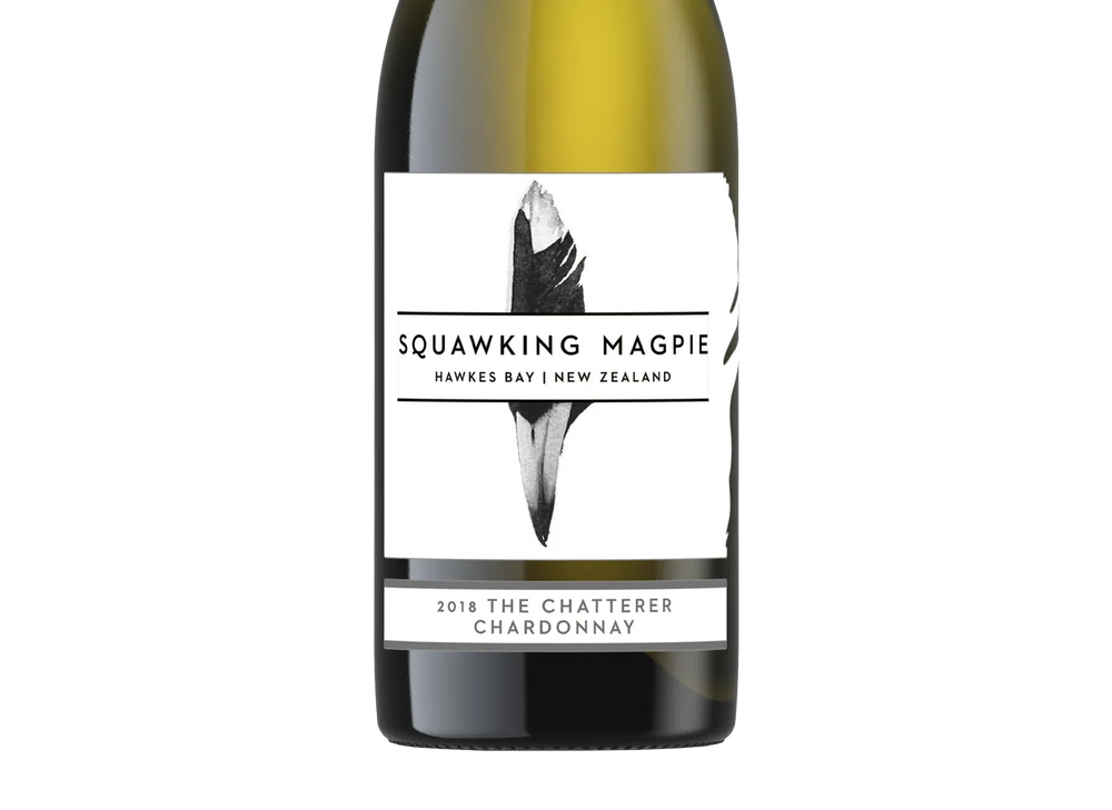 Squawking Magpie The Chatterer Hawke's Bay Chardonnay 2018 – Black Market