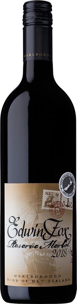 Edwin Fox Reserve Marlborough Merlot 2018 – Black Market