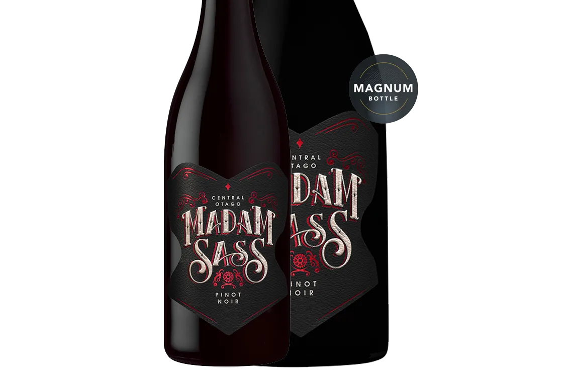 Madam Sass Pinot Noir Limited Edition Gift Collection (Magnum Included ...