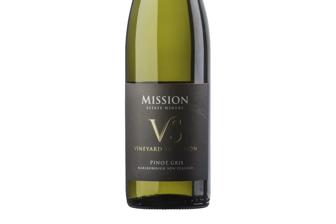 Mission Estate Vineyard Selection Marlborough Pinot Gris 2020 – Black ...