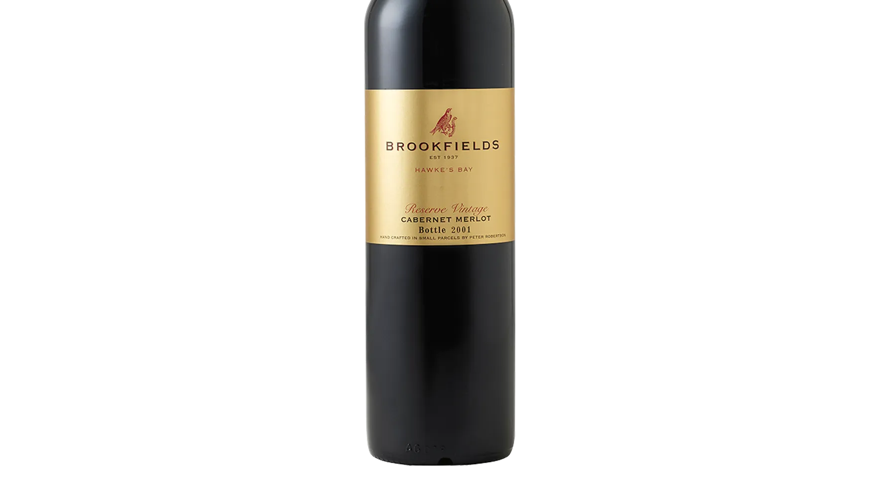 Brookfields Gold Label Reserve Hawke's Bay Cabernet Merlot 2018 – Black ...