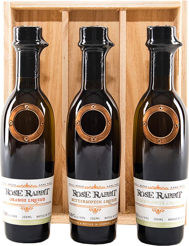 Rose Rabbit Trio Liqueur Gift Box (250ml) – Black Market