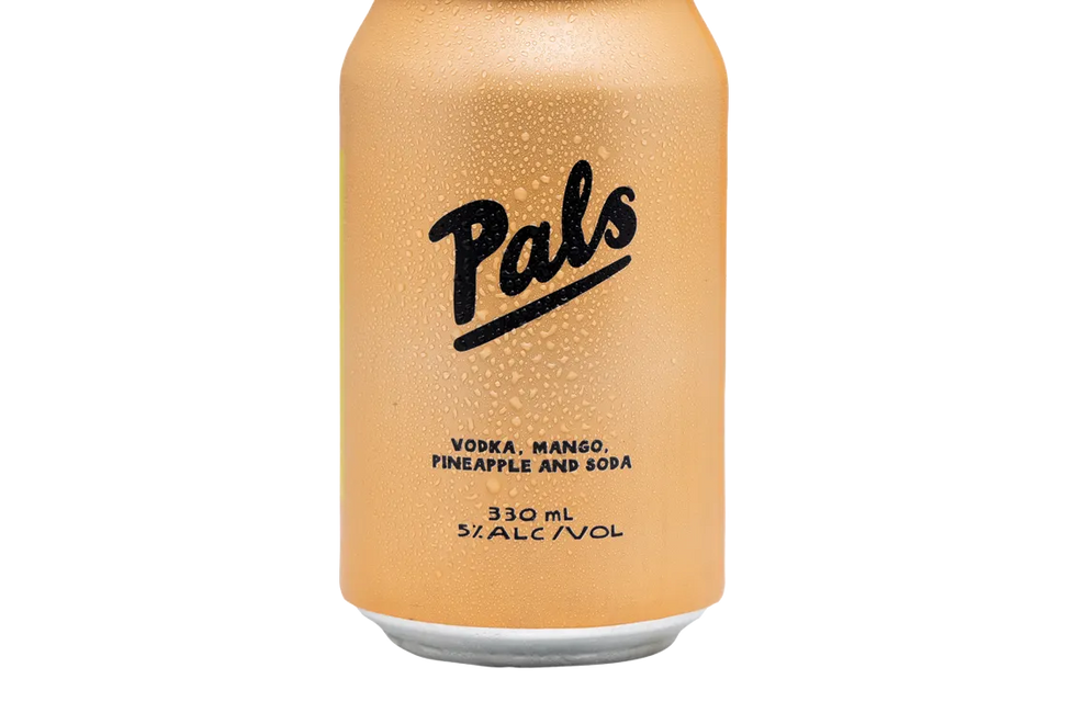 Pals Vodka, Mango, Pineapple & Soda (330ml) (6x10pk) – Black Market