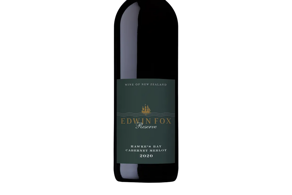 Edwin Fox Reserve Hawke's Bay Cabernet Merlot 2020 – Black Market