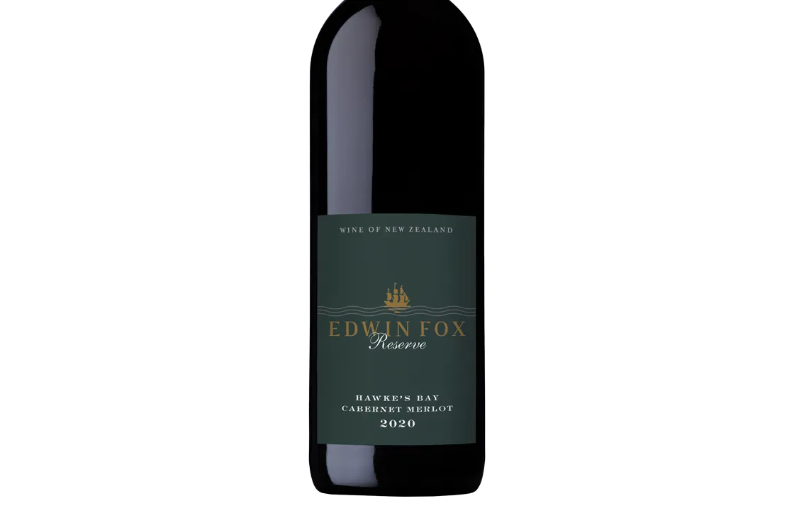 Edwin Fox Reserve Hawke's Bay Cabernet Merlot 2020 – Black Market