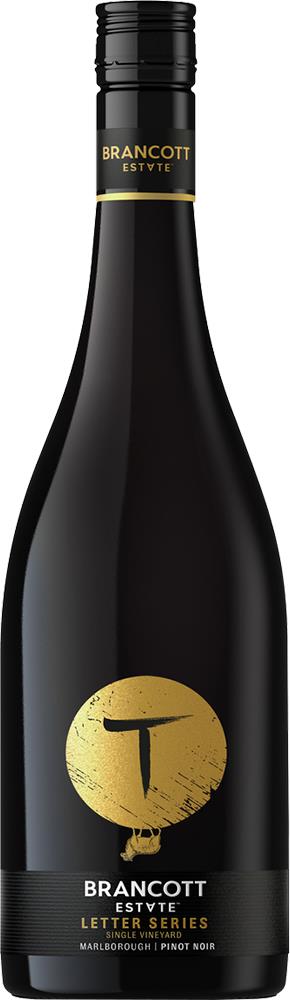 Brancott Estate Letter Series 'T' Marlborough Pinot Noir 2023 – Black ...