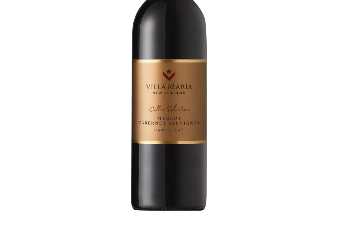 Villa Maria Cellar Selection Hawke's Bay Merlot Cabernet Sauvignon 202 ...