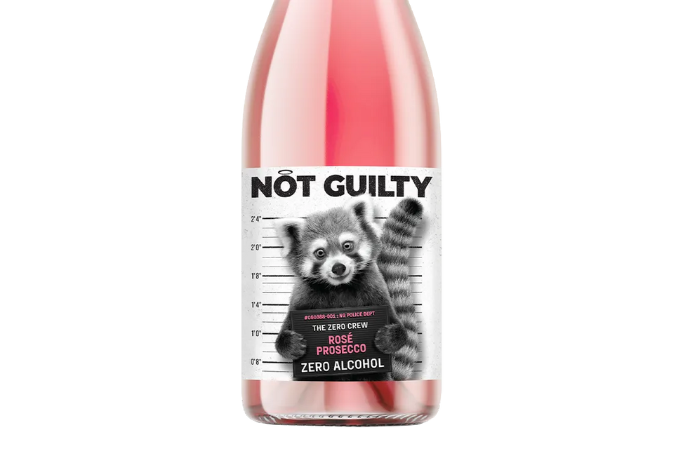 Not Guilty Zero Alcohol Prosecco Rosé NV (Australia) – Black Market