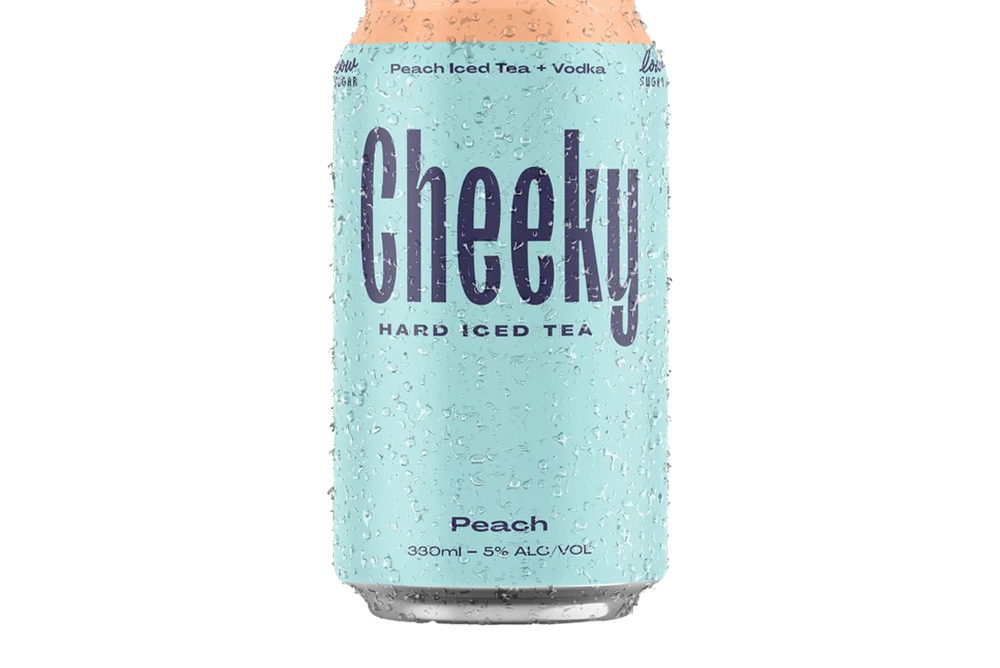 Cheeky Hard Iced Tea Peach 5% (330ml) (10pk) – Black Market