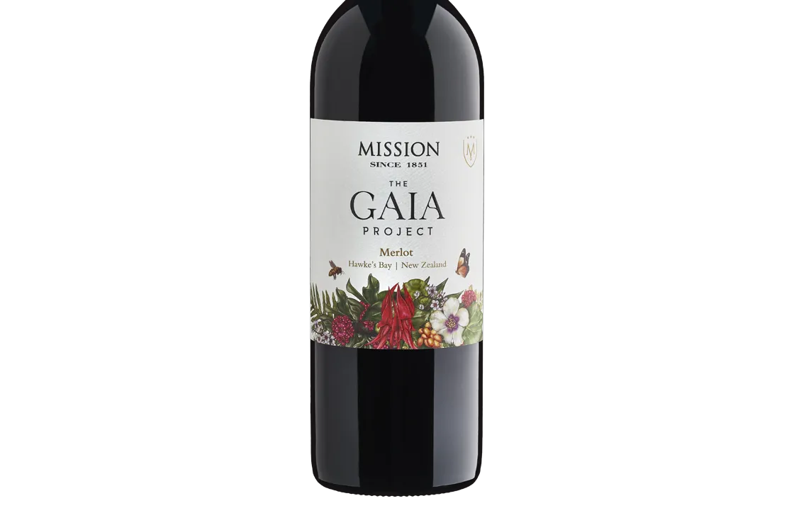 Mission The Gaia Project Hawke's Bay Merlot 2022 – Black Market