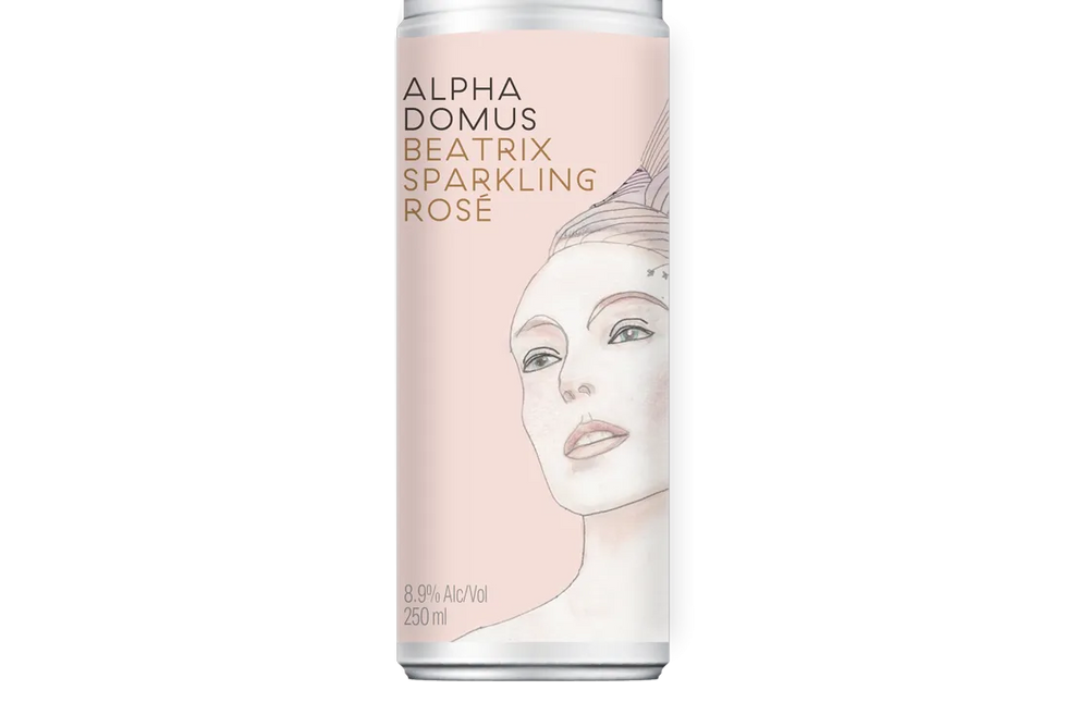 Alpha Domus Beatrix Sparkling Rosé NV (250ml) (6x4pk) – Black Market