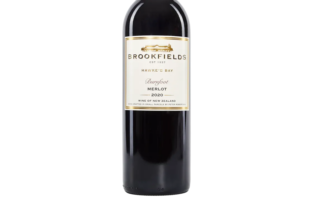 Brookfields Burnfoot Hawke's Bay Merlot 2020 – Black Market
