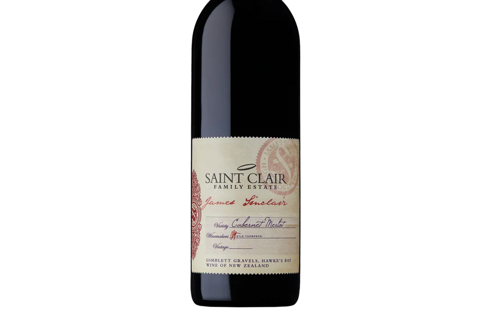 Saint Clair James Sinclair Hawke's Bay Cabernet Merlot 2021 – Black Market