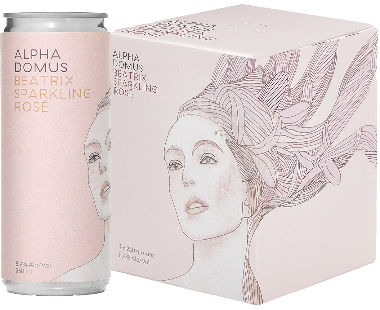Alpha Domus Beatrix Sparkling Rosé NV (250ml) – Black Market