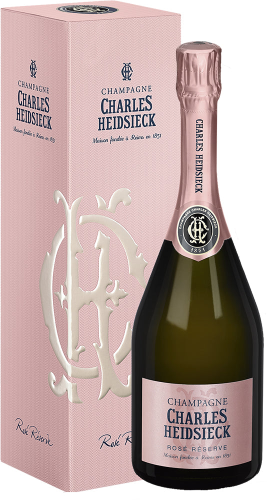 Charles Heidsieck Reserve Brut Rosé NV (France) – Black Market