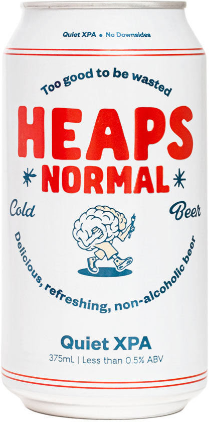 Heaps Normal Quiet XPA Non-Alcoholic Beer (375ml) (6x4pk) – Black Market