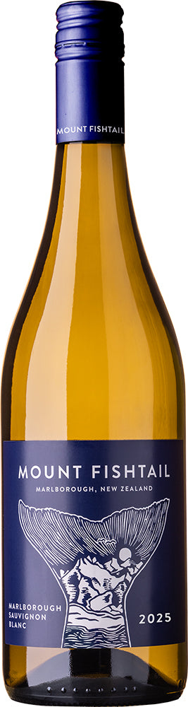 Mount Fishtail Marlborough Sauvignon Blanc 2025 (Export Wine) – Black ...