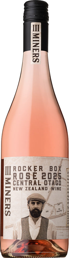 Three Miners Rocker Box Central Otago Pinot Noir Rosé 2025 – Black Market