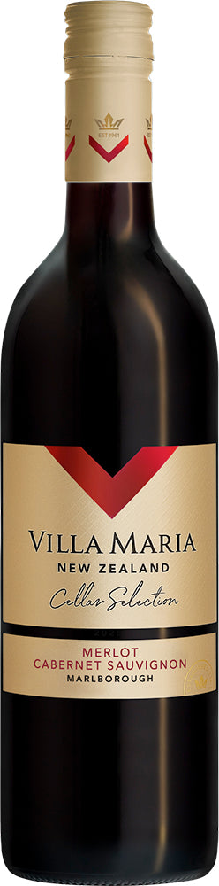 Villa Maria Cellar Selection Hawke's Bay Merlot Cabernet Sauvignon 202 ...