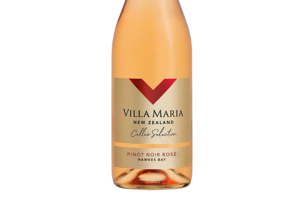 Villa Maria Cellar Selection Marlborough Pinot Noir Rosé 2024 – Black ...